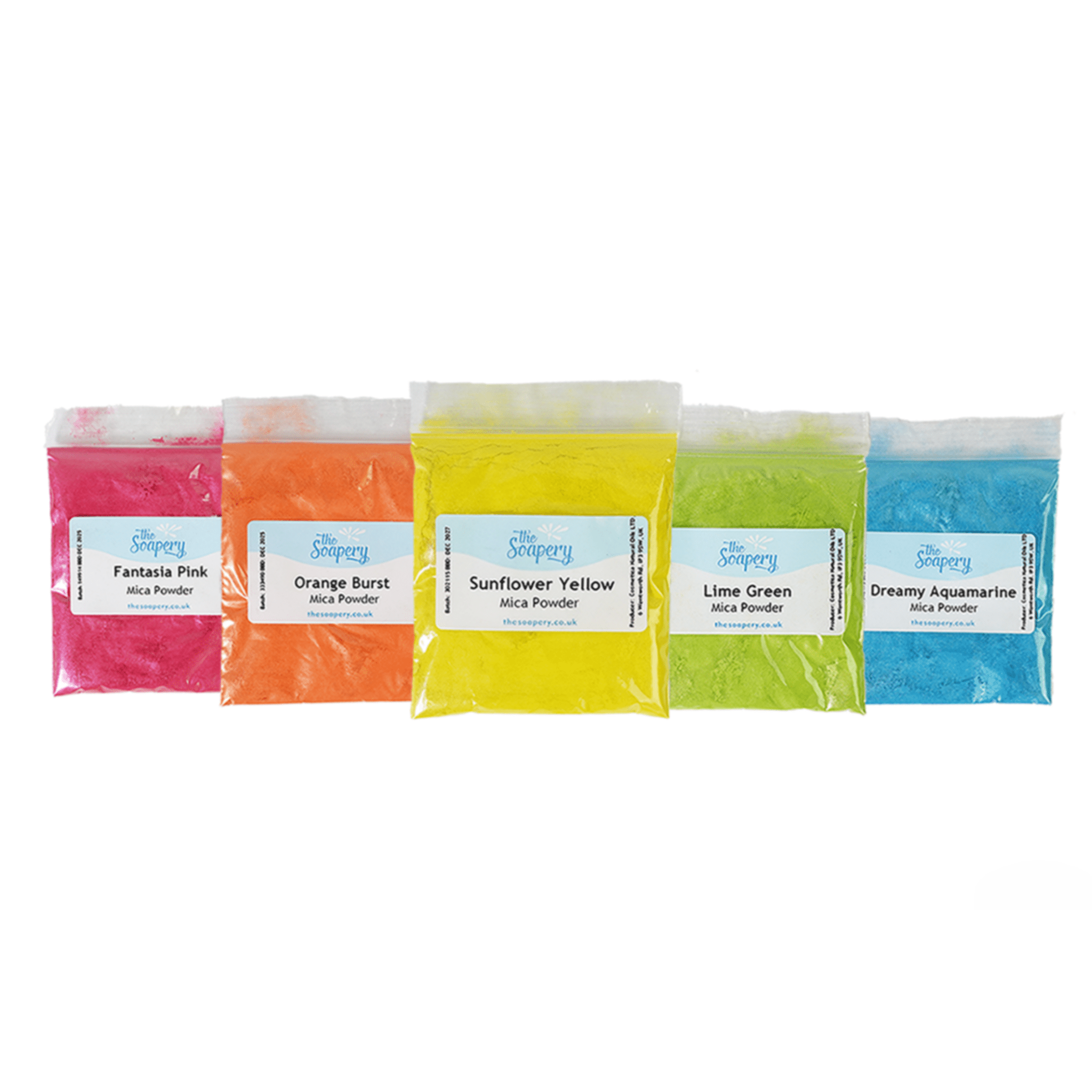 Mica Powder Sample Pack | Discount | The Soapery