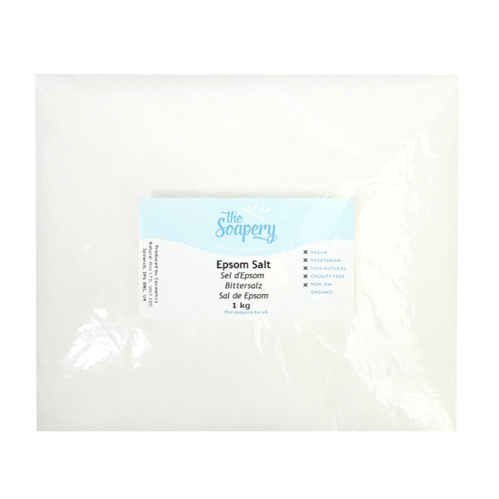 Buy Epsom Salt UK | Pure Magnesium Sulfate | TheSoapery
