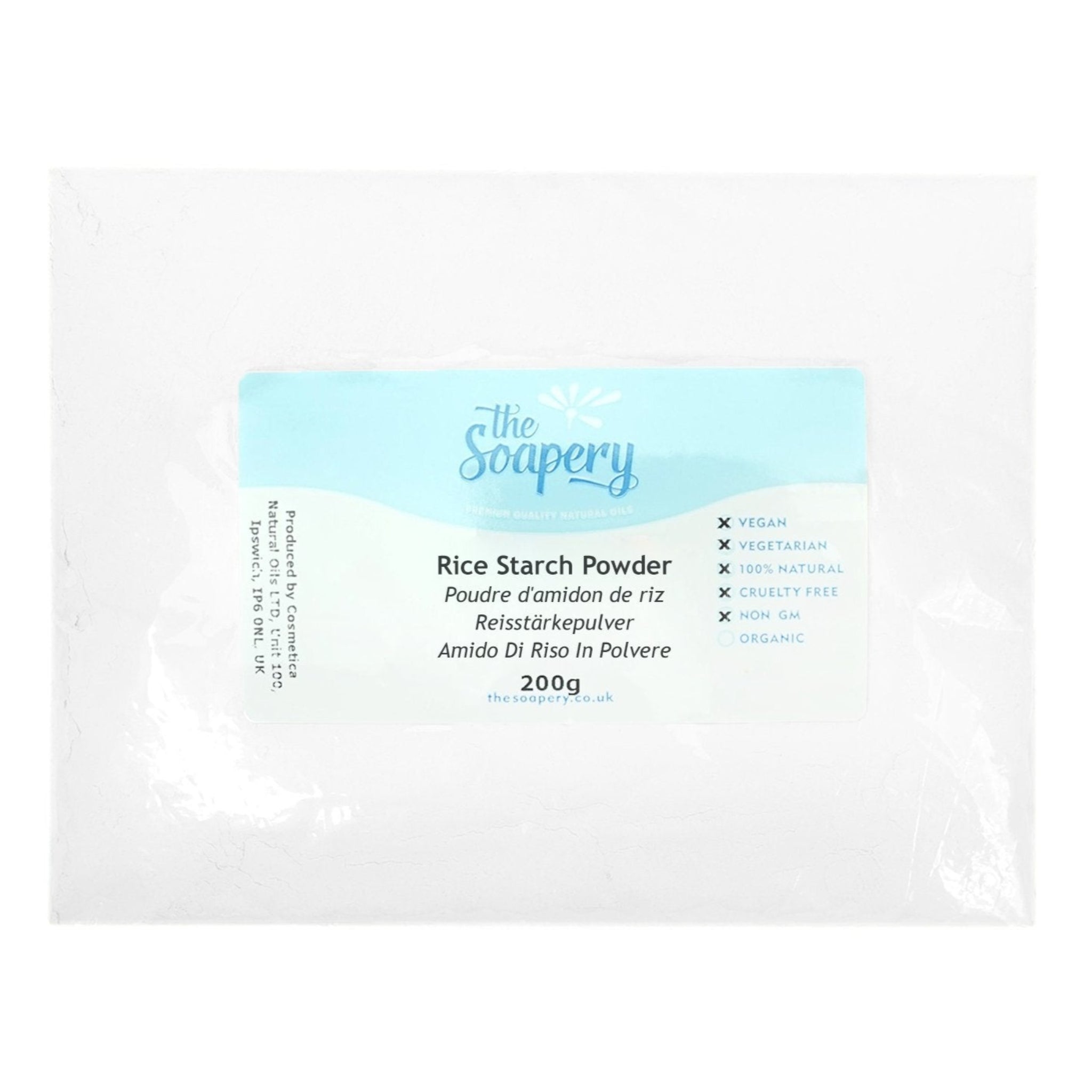 Buy Rice Starch | Free UK Delivery | TheSoapery