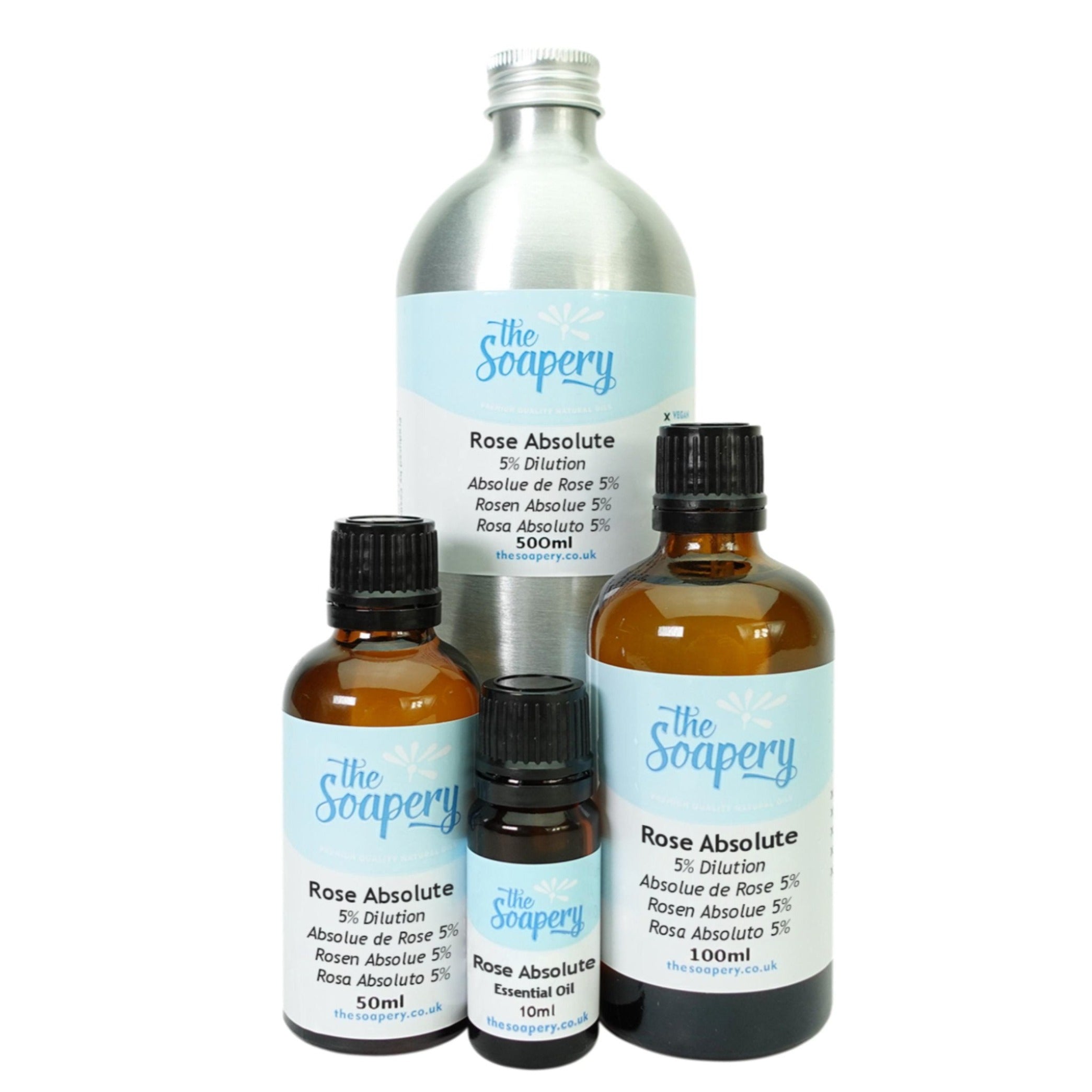 Rose Absolute Essential Oil - 5% Dilution