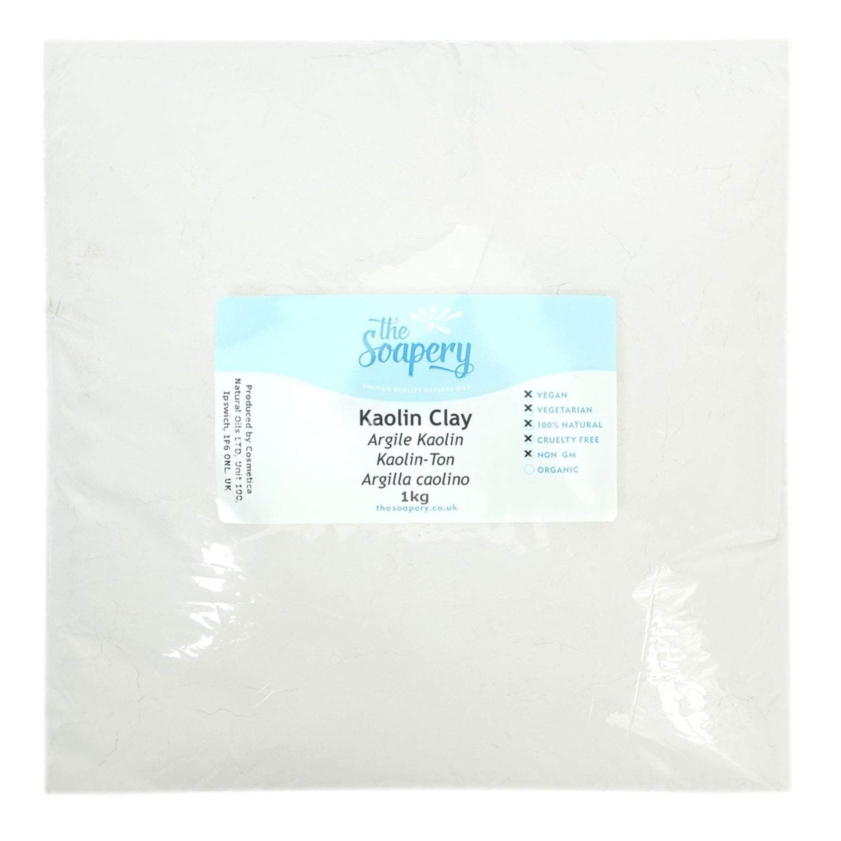 Kaolin Clay Powder UK | White | TheSoapery