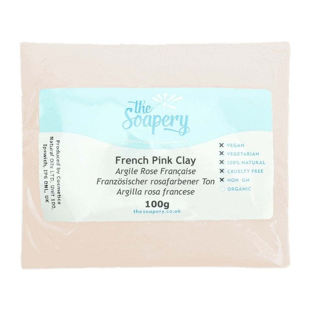 French Pink Clay Powder | Free UK Shipping | TheSoapery