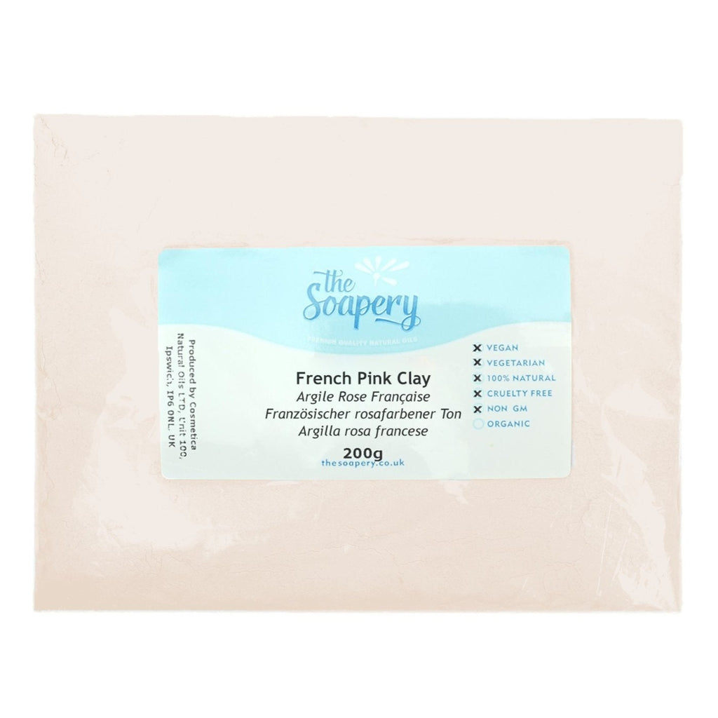 French Pink Clay Powder | Free UK Shipping | TheSoapery